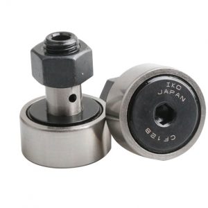 What is the principle of roller bearing track systems?