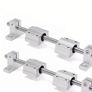 What are the advantages and uses of linear rods and bearings?