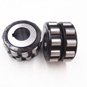 What's the feature of eccentric roller bearings?
